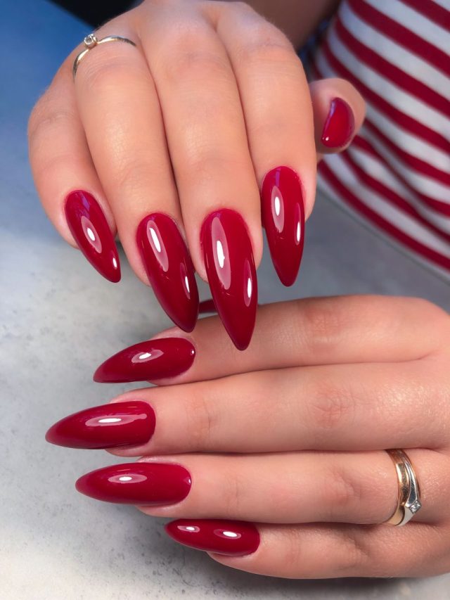 Red Nail Trends for Winter 2023 - 2024 20 Ideas: Stay Chic and Cozy ...