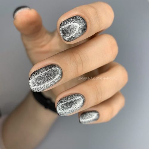 Silver Winter Nails 2023 - 2024 21 Ideas: Shimmering Elegance for the ...