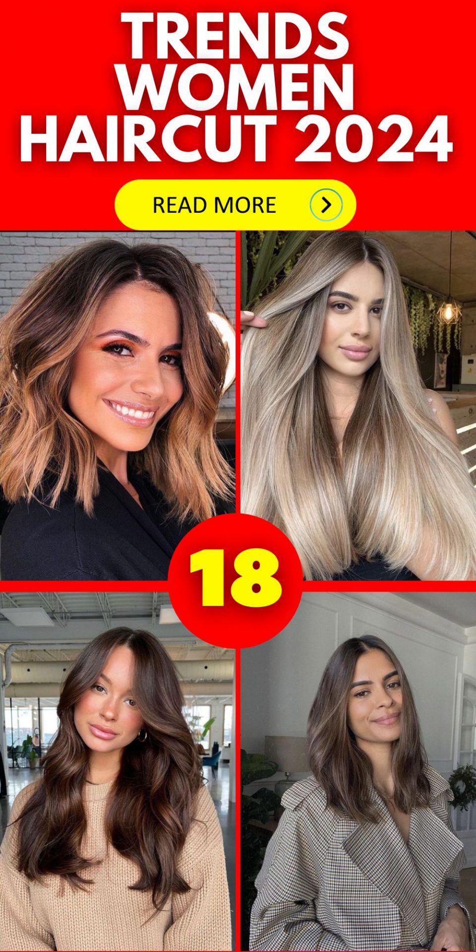 Stay Ahead of the Curve with 2024 Women's Haircut Trend