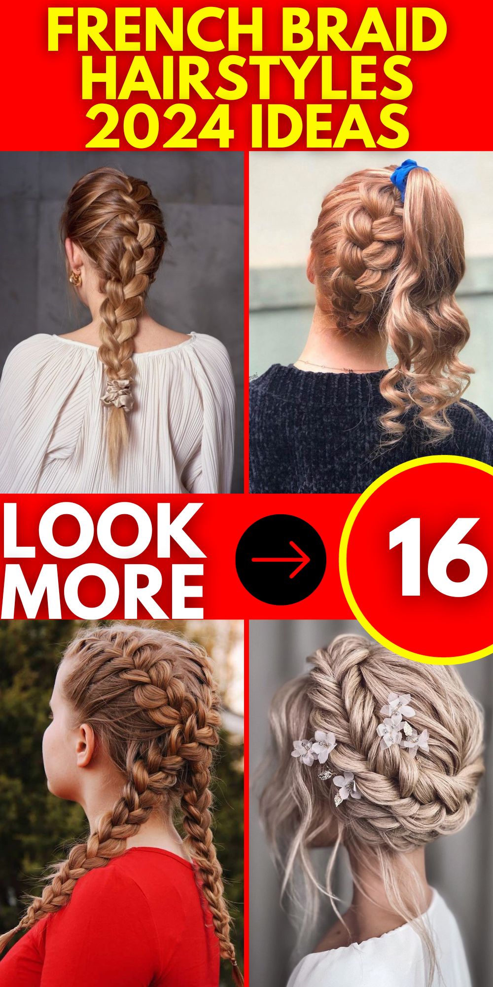 Top French Braid Hairstyles 2024 – Stylish, Easy Looks for Modern Women