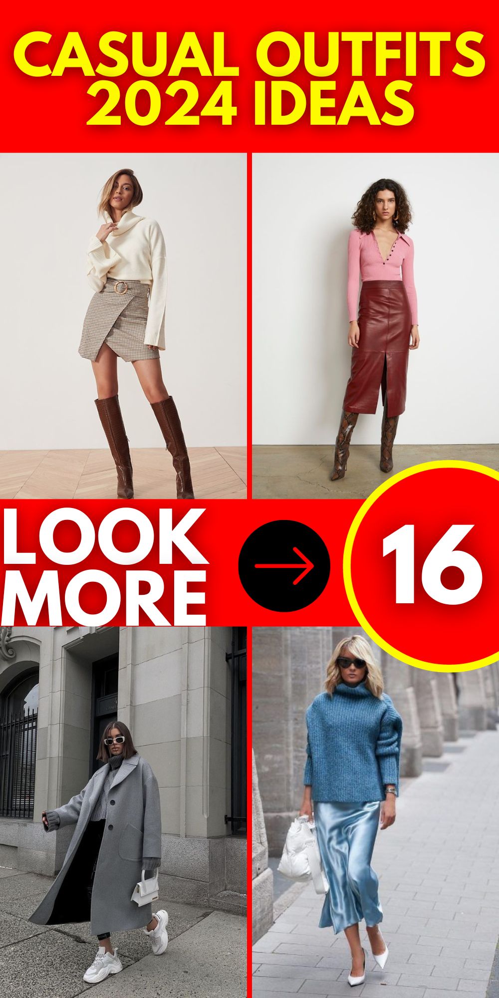 Elevate Your Wardrobe with 2024's Trending Casual Outfits