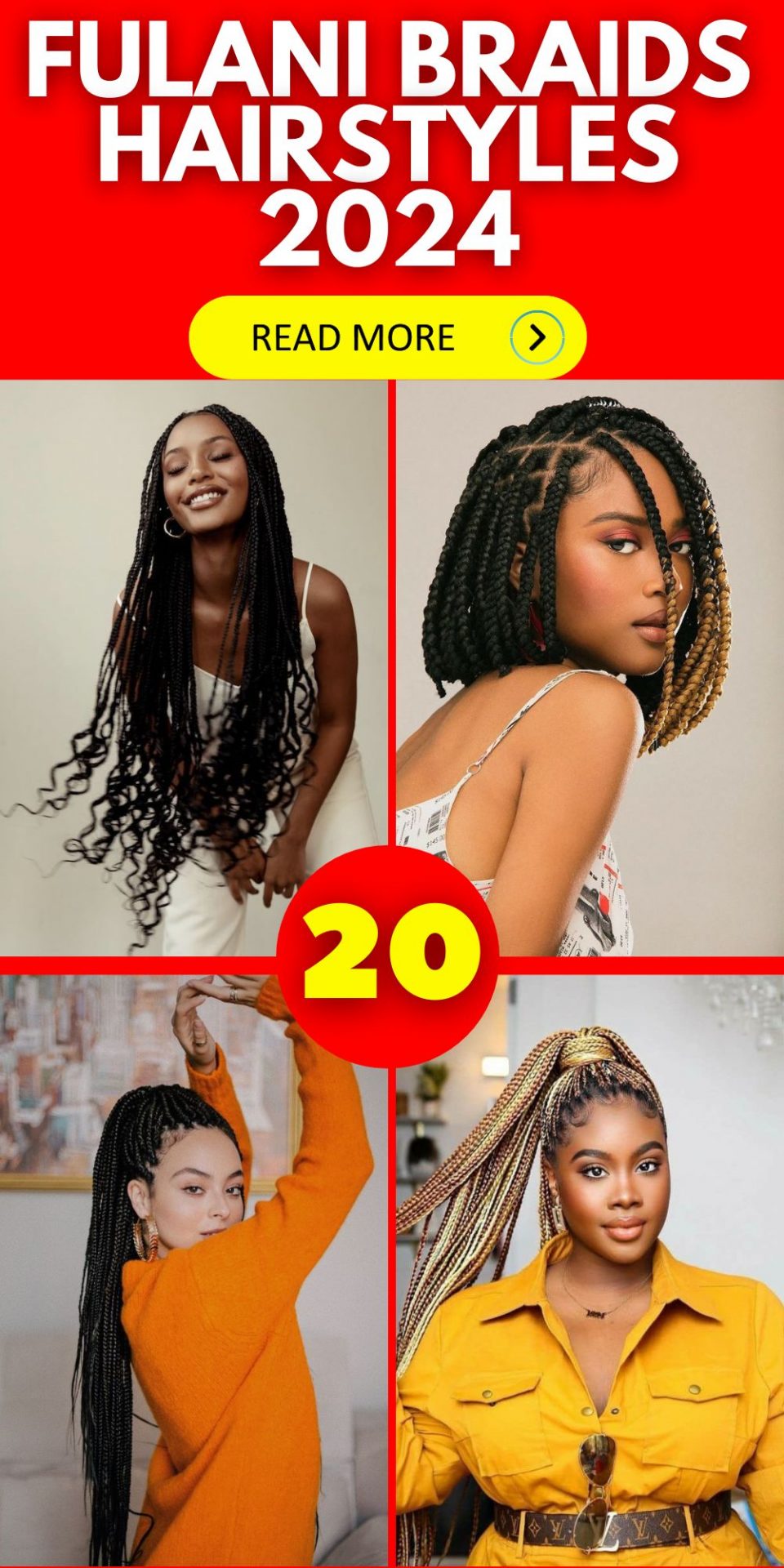 2024 Fulani Braids Hairstyles: Trends, Designs, Colors, and More