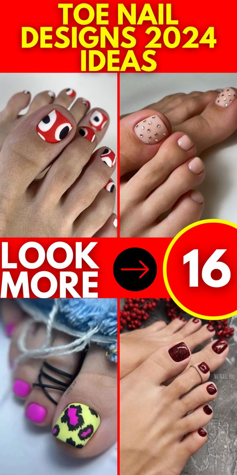 Trendsetting 2024 Toe Nail Designs for Every Season