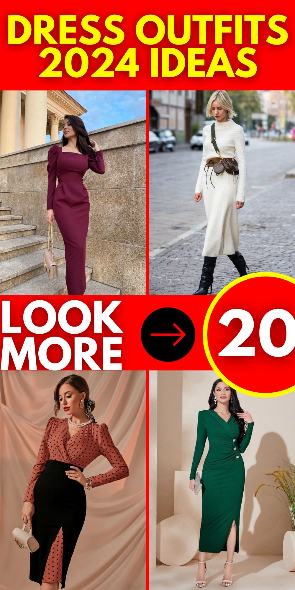 2024 Dress Outfits Guide: Embrace Elegance and Contemporary Fashion Trends
