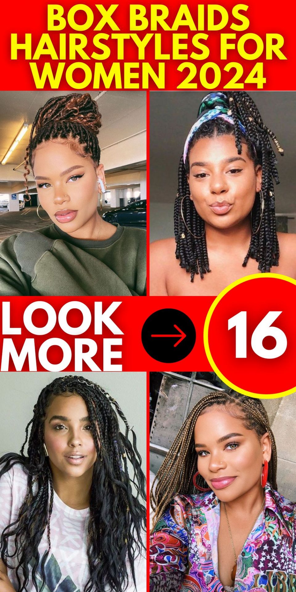 Box Braids Hairstyles for Women 2024: Trends, Ideas, and Styling Tip