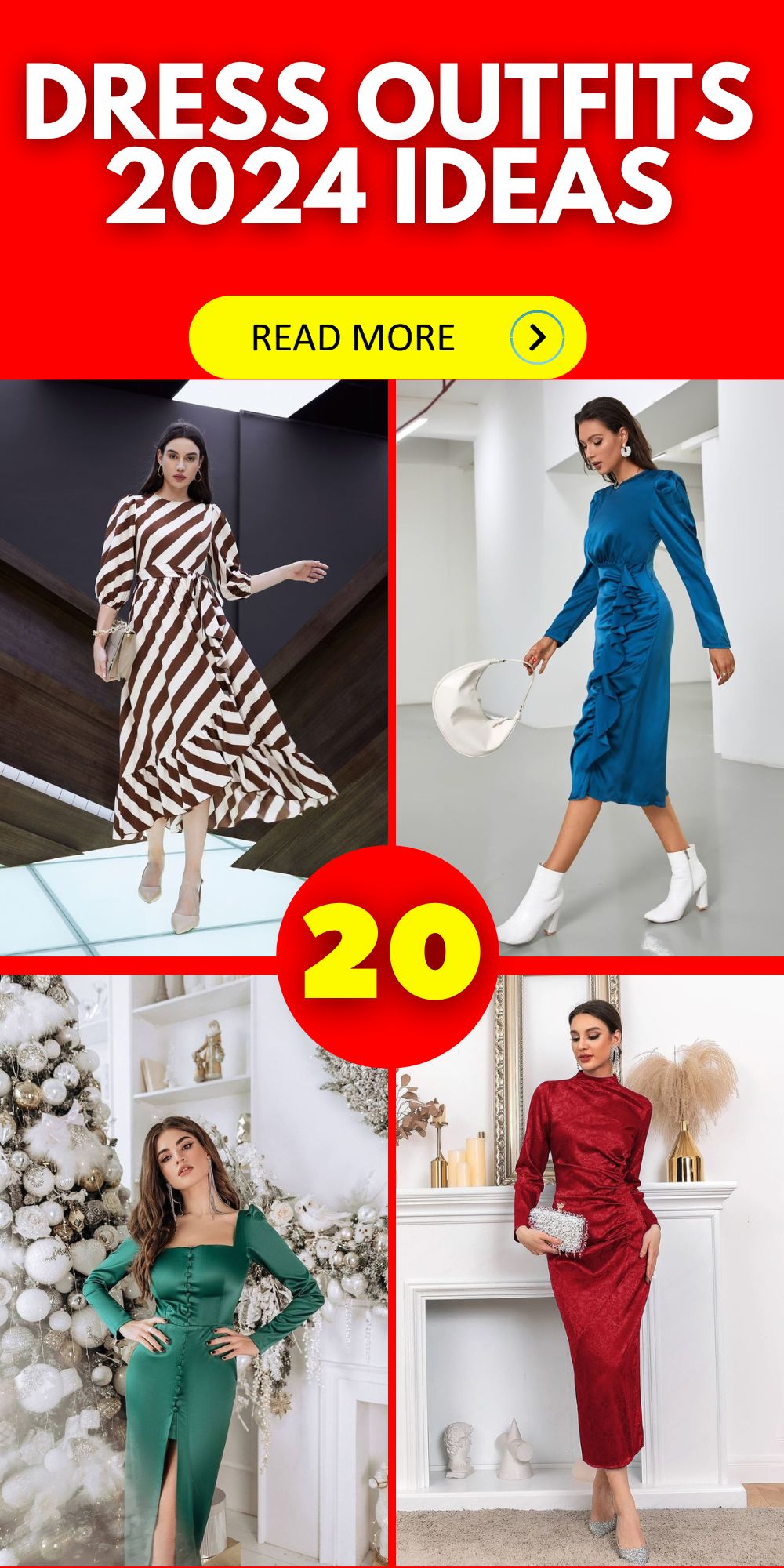 2024 Dress Outfits Guide: Embrace Elegance and Contemporary Fashion Trends