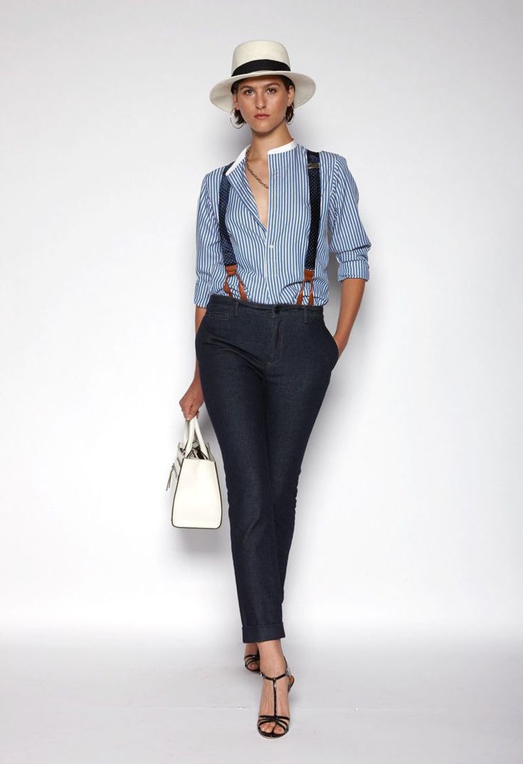 Suspenders Outfit Ideas 2024: Vintage to Workwear Chic Trends