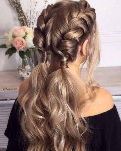 2024 Two Braids Hairstyle Trends: Step Up Your Style with Cute, Easy ...
