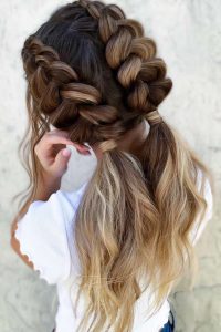 2024 Two Braids Hairstyle Trends: Step Up Your Style with Cute, Easy ...