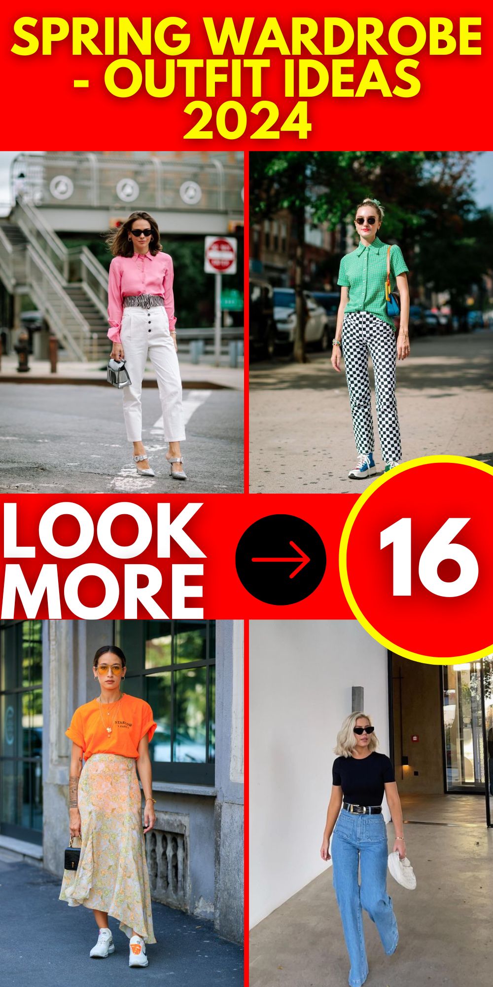 Outfit Ideas 2024: Chic Spring Capsule Wardrobes for Stylish Women