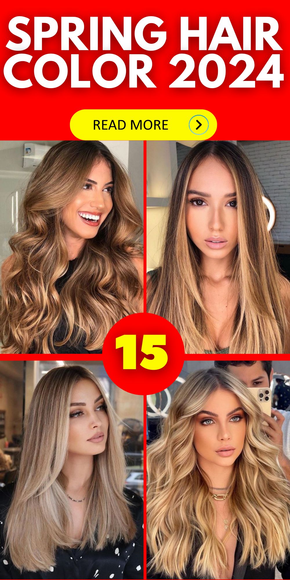 Top Spring Hair Color Trends 2024 - Bright Ideas for Blondes & Brunettes