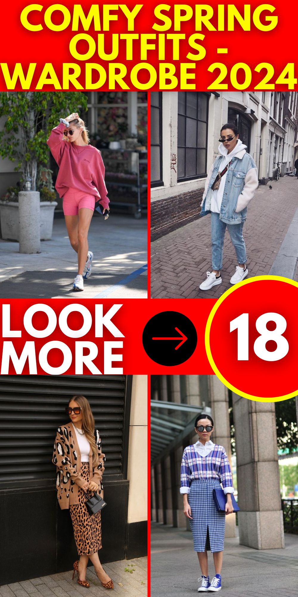 Comfy Spring Outfits 2024: Chic Casual Looks & Travel Wardrobe Essentials