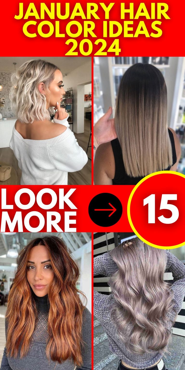 Revitalize Your Look: Top Hair Color Trends for January 2024