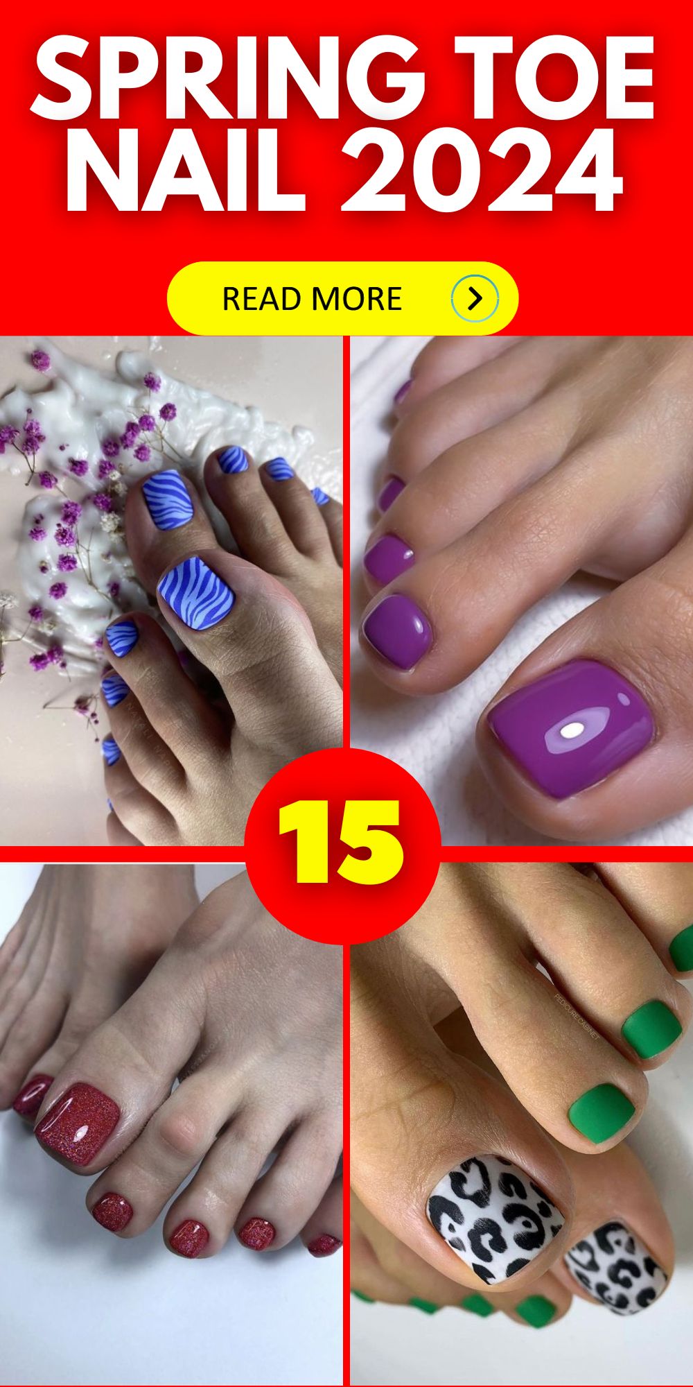 Top Spring Toe Nail Trends 2024: Colors & Designs for Fashionable Pedicures