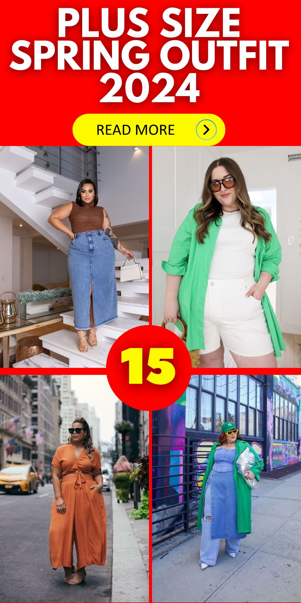 Embrace Spring 2024 with Trendy Plus Size Outfits for Every Occasion