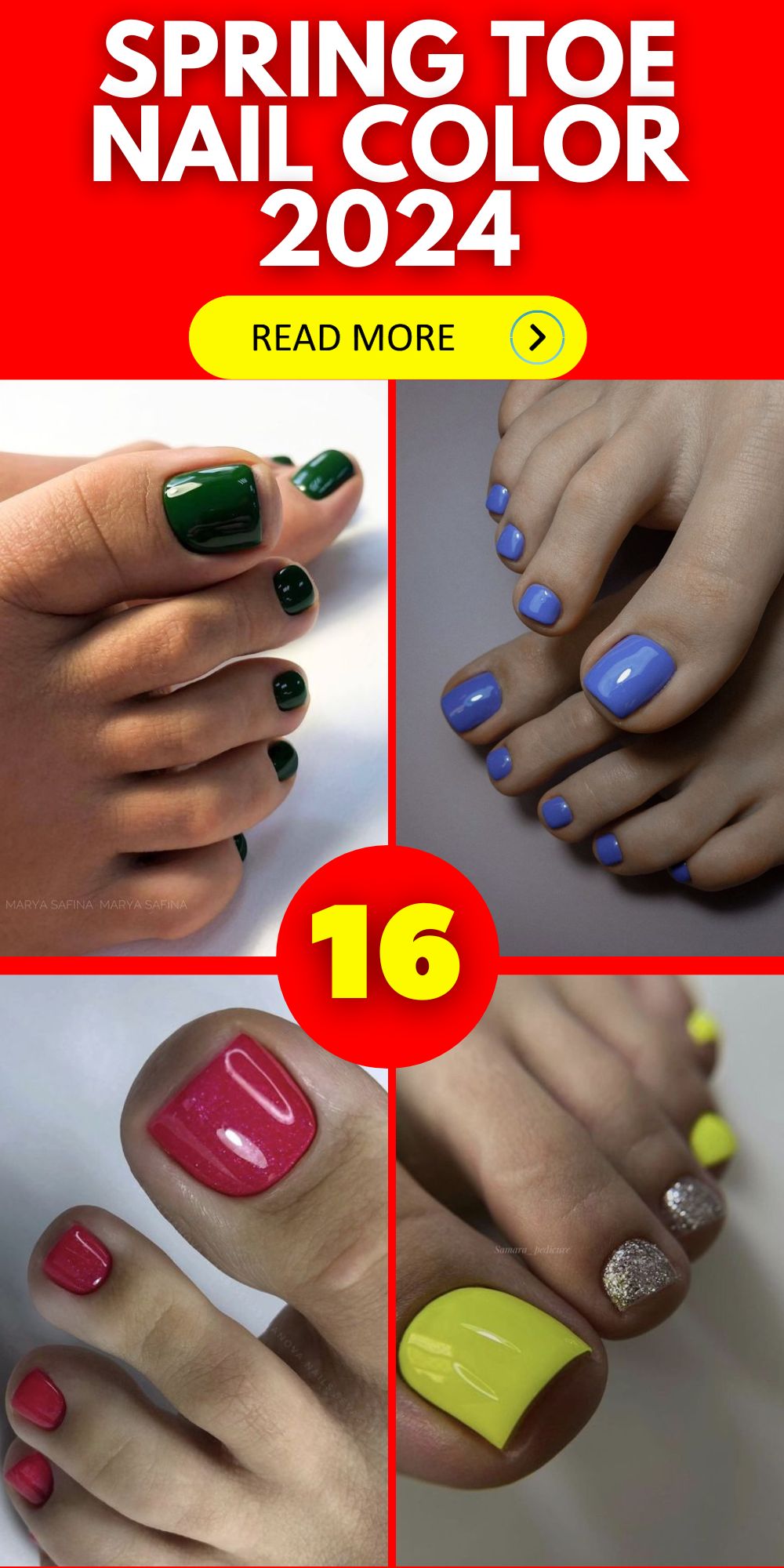 Embrace 2024's Brightest Pedicure Trends for Spring