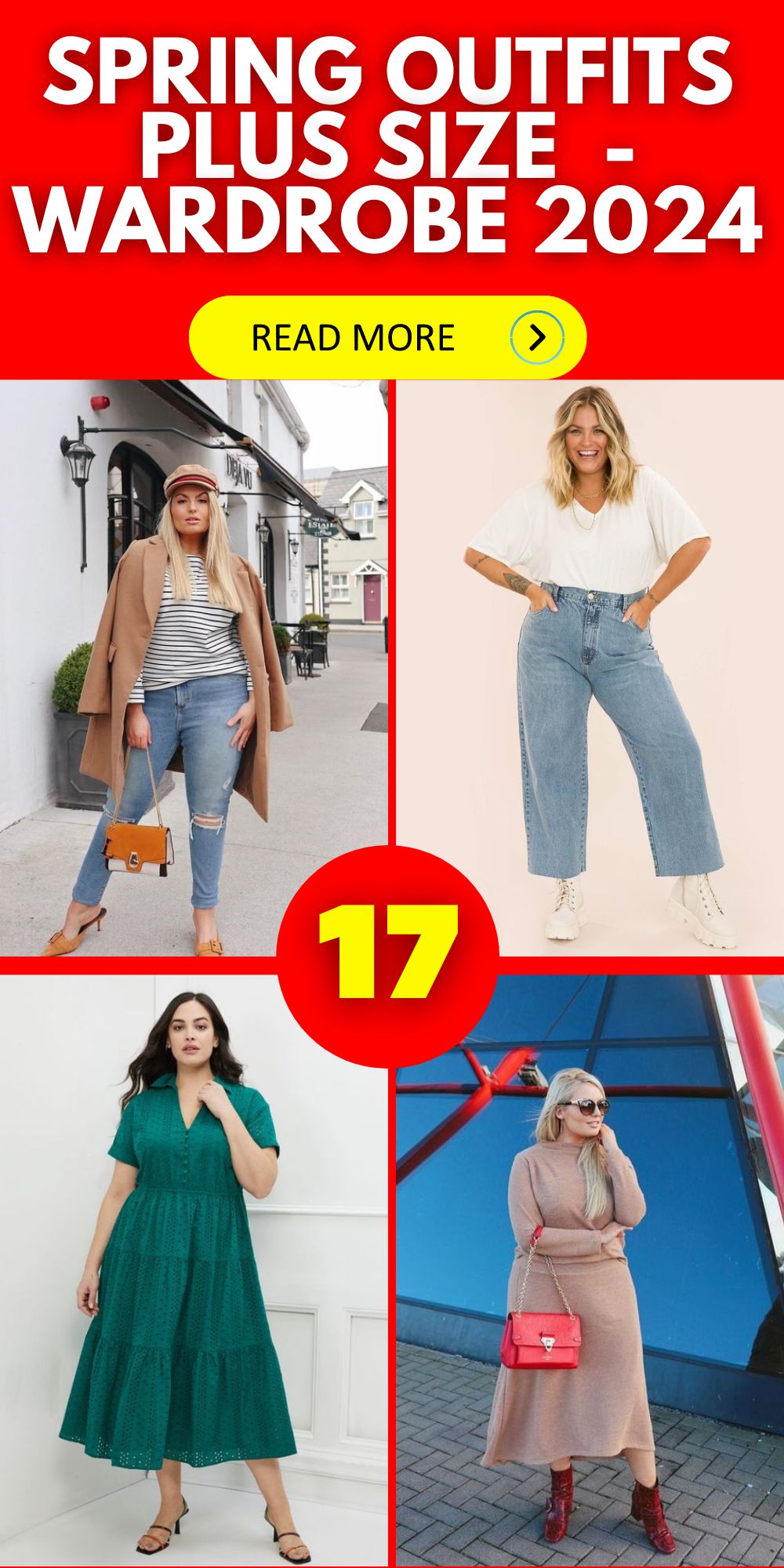 Spring 2024 Plus Size Wardrobe: Chic, Comfy, and Business Casual Trends