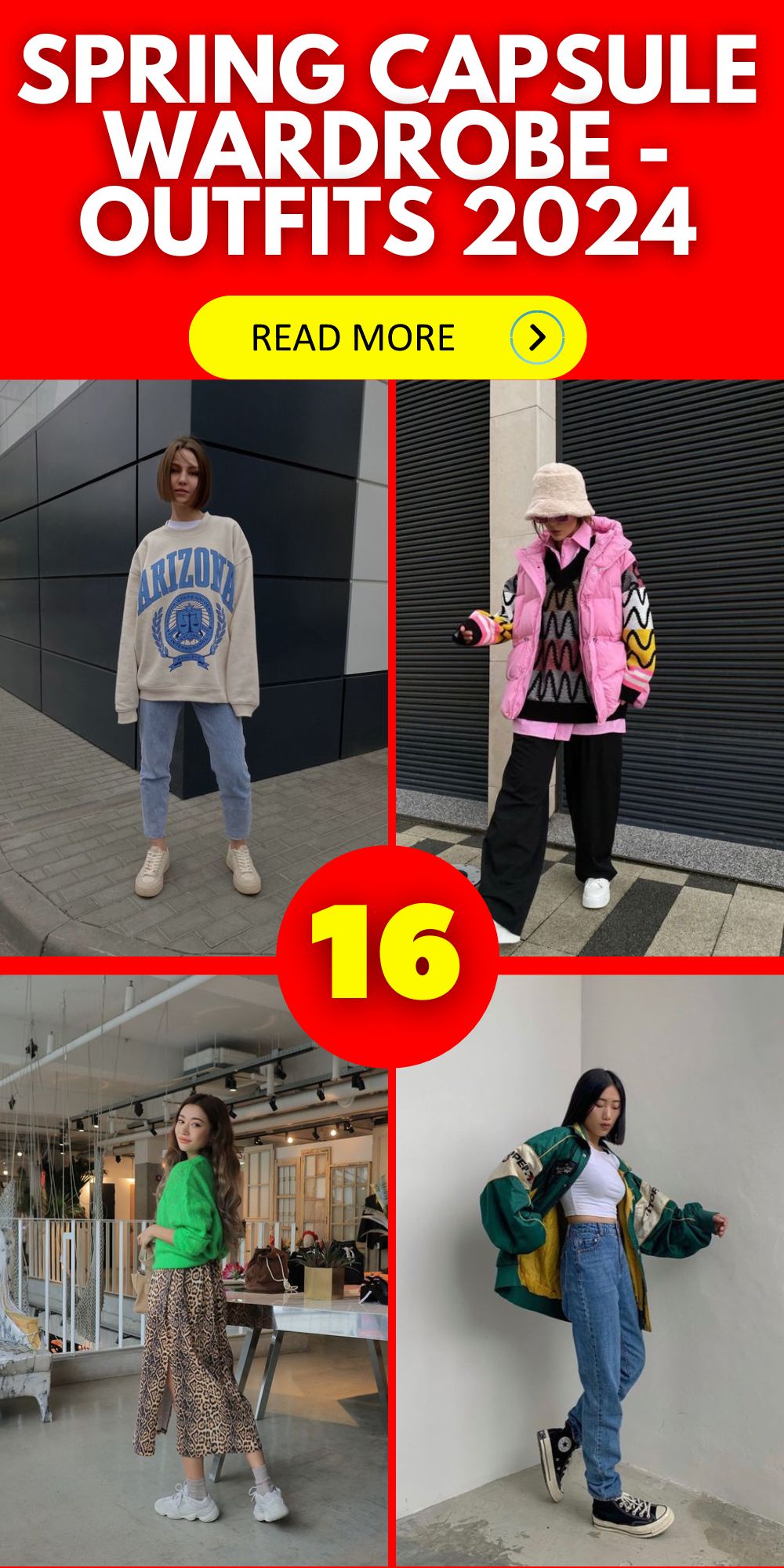 Embrace Spring 2024: Chic Capsule Wardrobe Outfits for Work & Travel