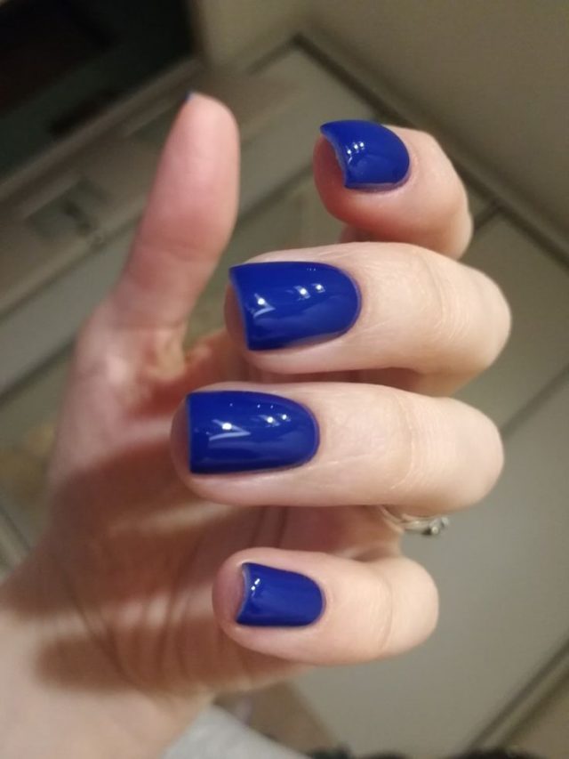 Blue Spring Nails 2024: Explore Light to Navy Blue Acrylic Designs & Ideas