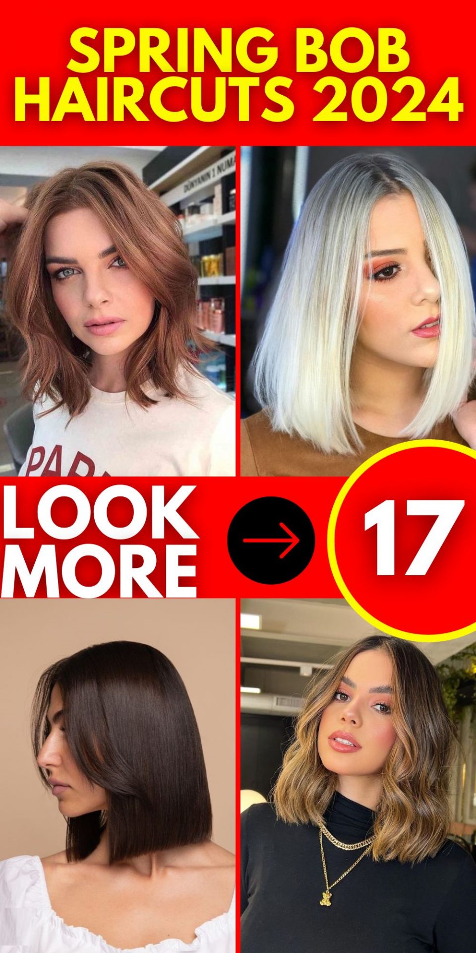 Spring Bob Haircuts 2024: Discover the Latest Trends for Women's Fashion