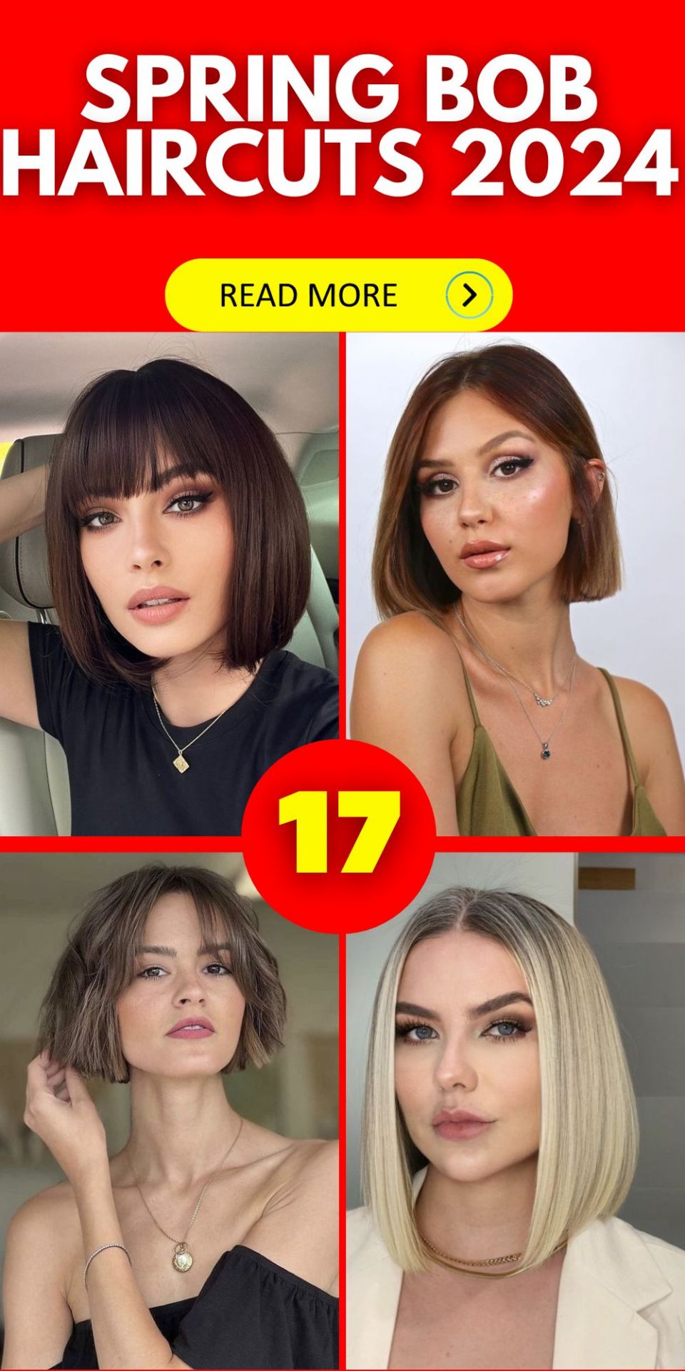 Spring Bob Haircuts 2024: Discover the Latest Trends for Women's Fashion