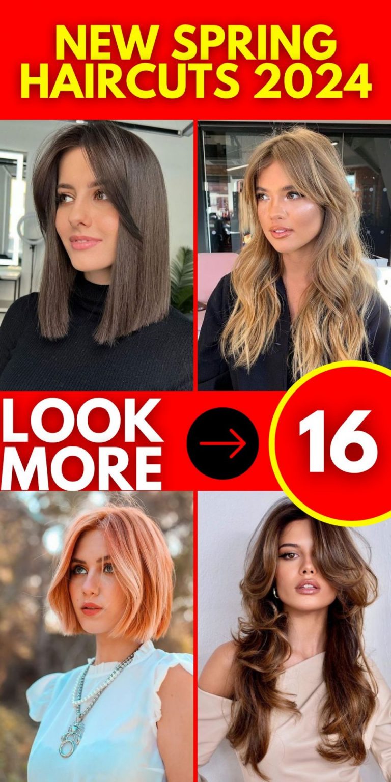 Embrace 2024's Fresh Spring Haircuts for Women – Trendy Transformations