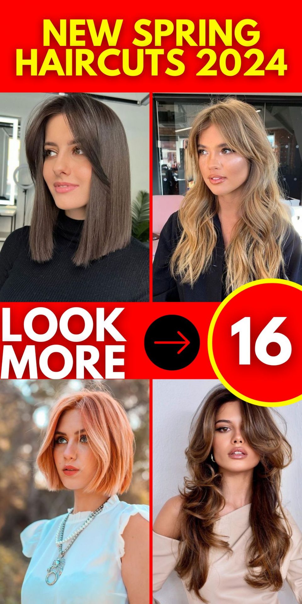 Embrace 2024's Fresh Spring Haircuts for Women – Trendy Transformations