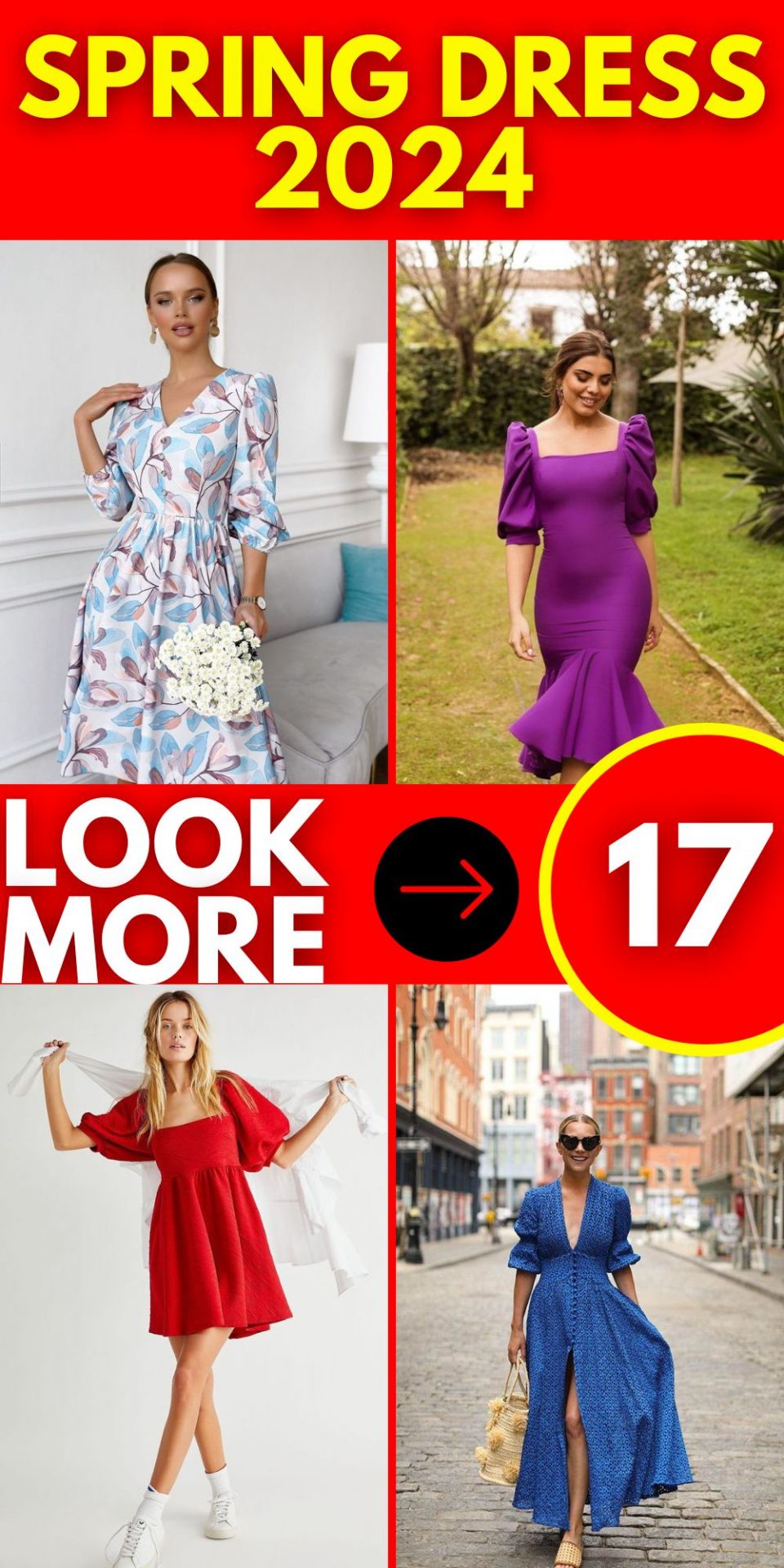 Explore Spring Dress 2024 Trends: From Casual Chic to Formal Elegance