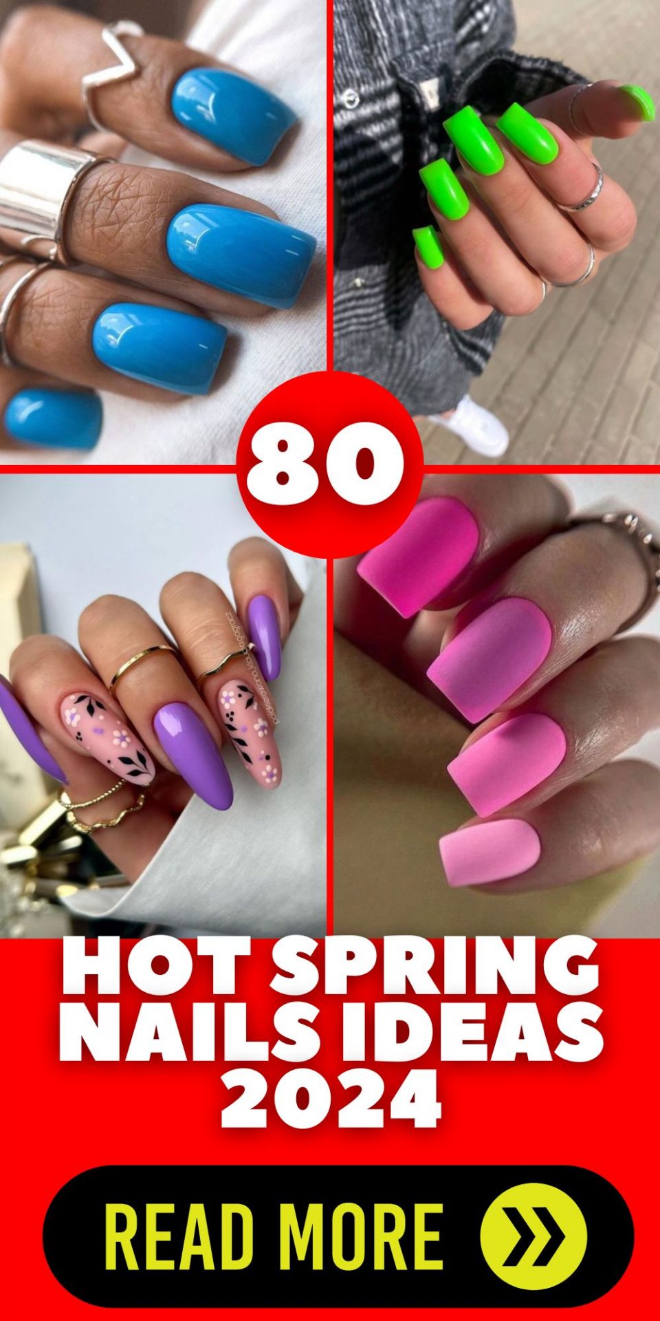 Top HOT Spring Nails Ideas 2024: Trending Colors & Designs