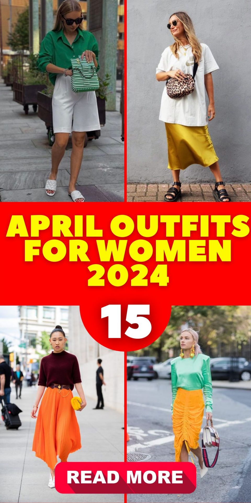 Embrace April 2024 with Stylish Women's Outfits and Trends