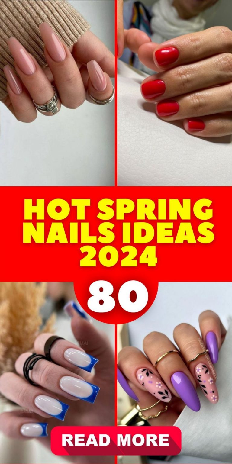 Top HOT Spring Nails Ideas 2024: Trending Colors & Designs