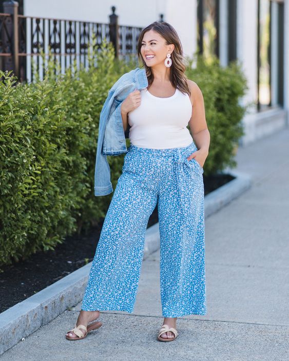 Embrace 2024 with Trendy Spring Outfits for Midsize Women