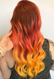2024 Sunset Hair Color Shades: From Bold Ombre Fire to Soft Pastel Highlights
