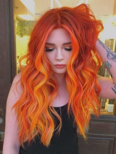 2024 Sunset Hair Color Shades: From Bold Ombre Fire to Soft Pastel ...