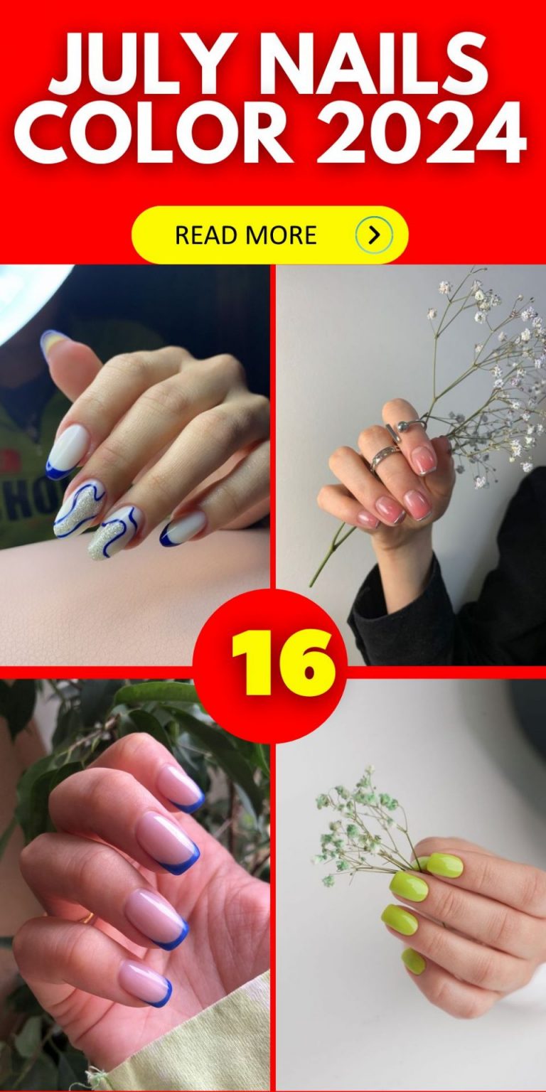 Discover Trendy July 2024 Nail Colors: Bright Ideas & Chic Designs