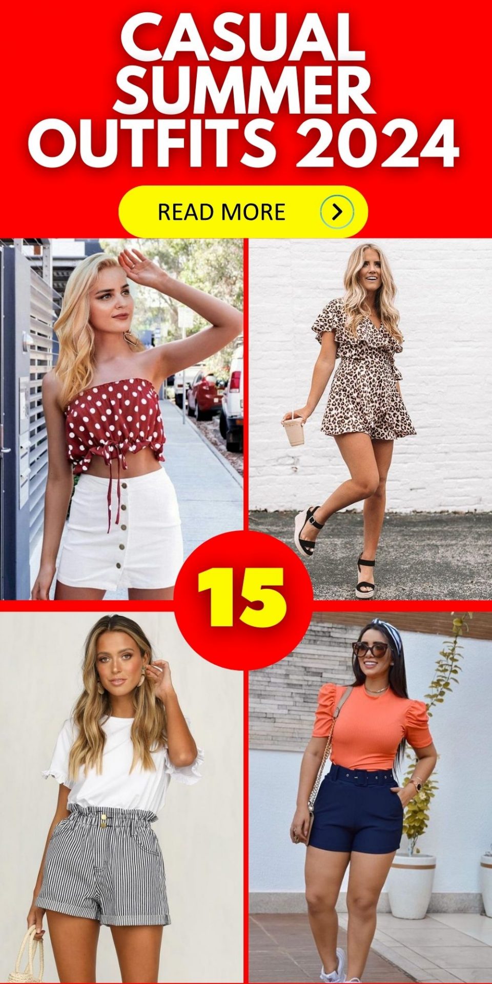 Summer 2024's Trendy Outfits for Women - Chic, Smart & Comfy Styles