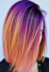 2024 Sunset Hair Color Shades: From Bold Ombre Fire to Soft Pastel Highlights