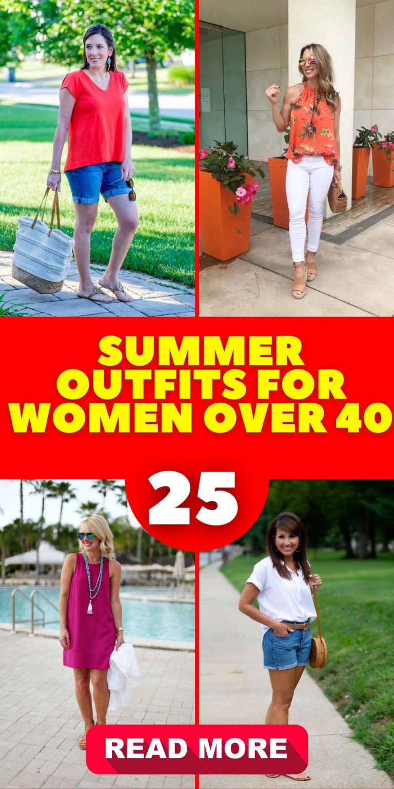 Summer Fashion Over 40: Trendy & Classy Outfits for Stylish Women