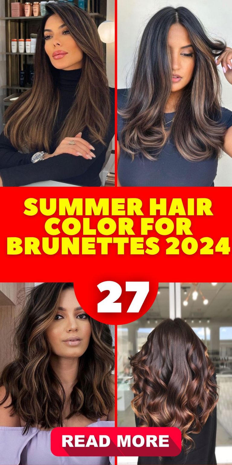Explore Top Brunette Hair Colors for Summer 2024 - From Sun Kissed ...