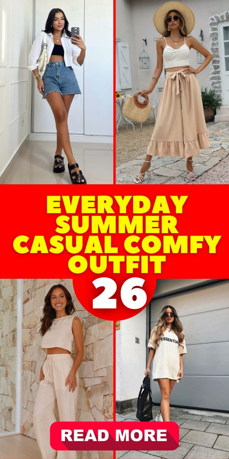 Chic Summer Styles for Everyday Comfort - Get Inspired Now