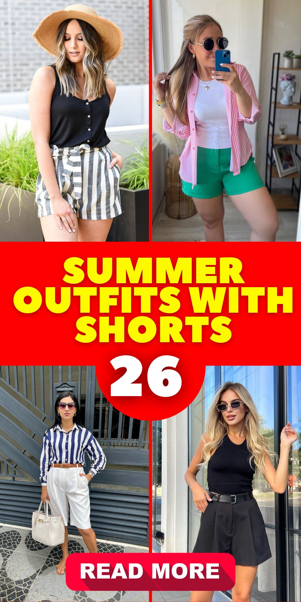 Explore Chic and Casual Summer Shorts Outfits for Women