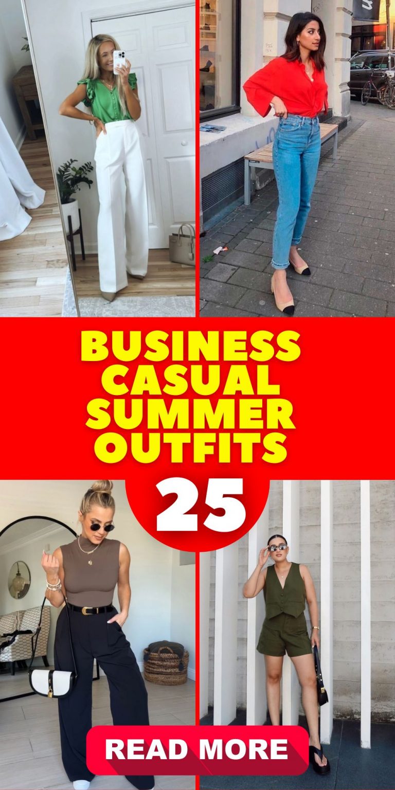 Trendy Business Casual Outfits for a Stylish Summer in the Office