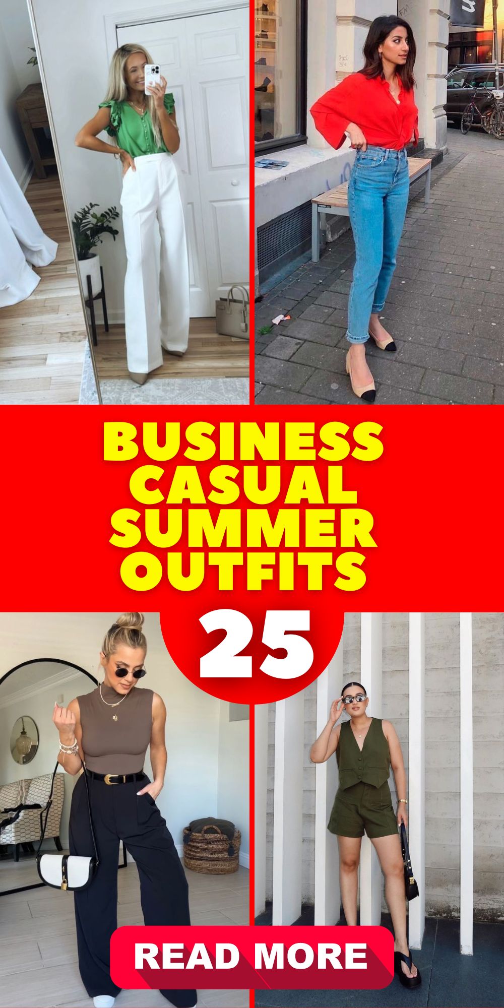Trendy Business Casual Outfits for a Stylish Summer in the Office
