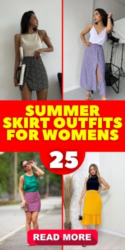 rendsetting Summer Skirt Outfits for Women 25 Ideas- Cute to Classy ...