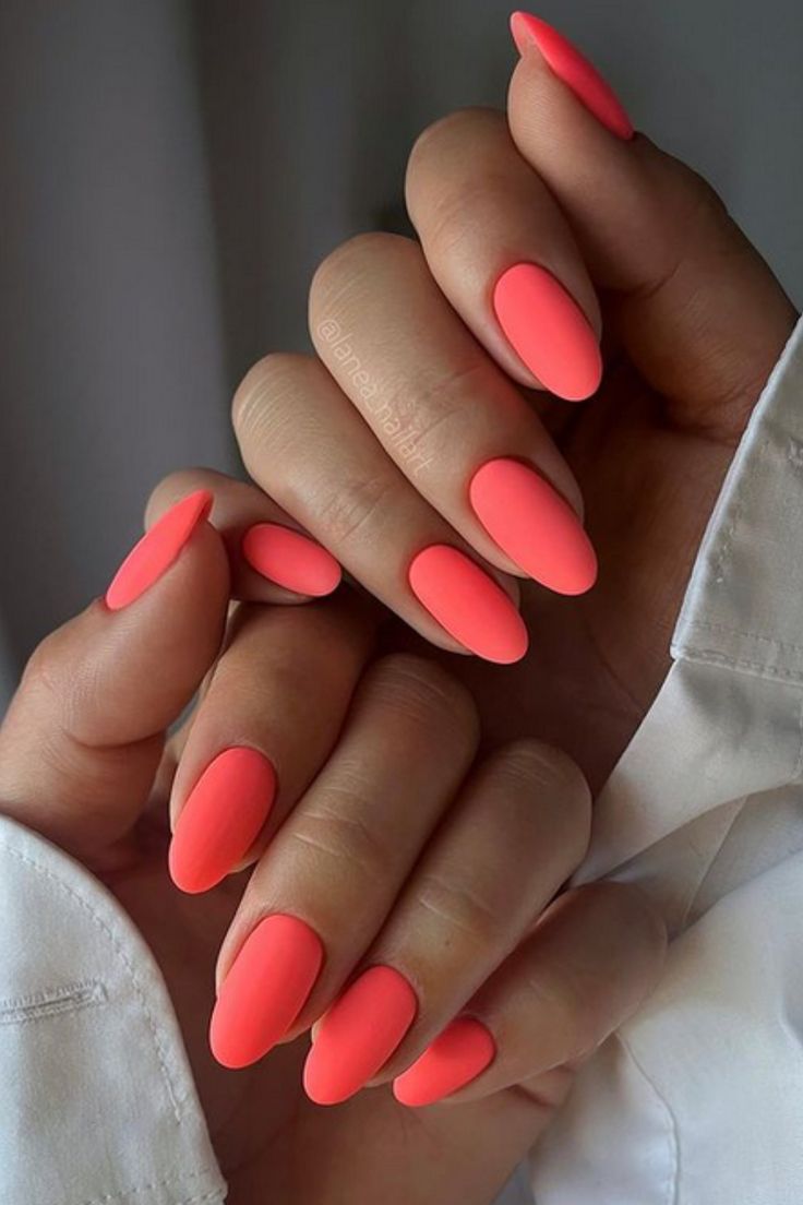 27 Stunning Neon Coral Nails Ideas: From Bright Summer Designs to ...