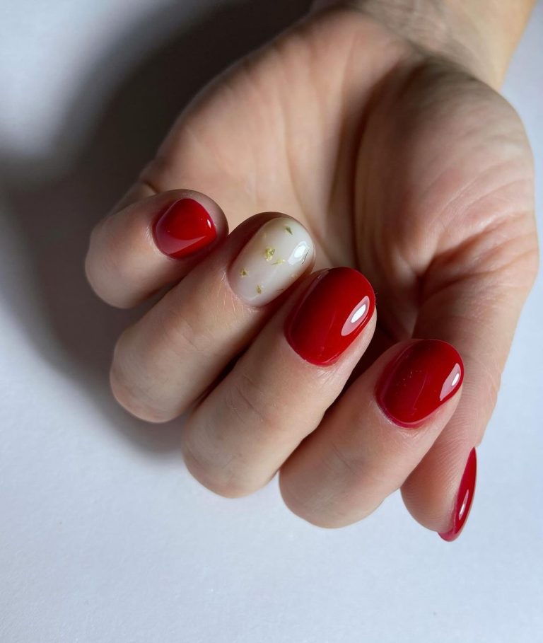 28 Red Summer Shades and Nail Design Ideas: Coral to Cherry, Acrylic ...