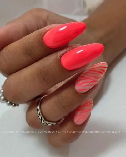27 Stunning Neon Coral Nails Ideas: From Bright Summer Designs to ...