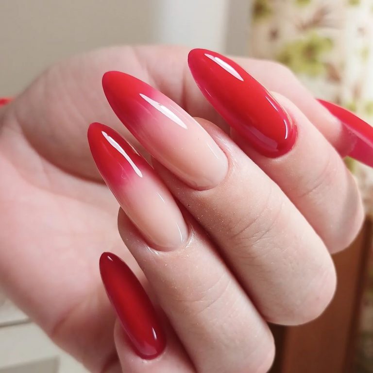 28 Red Summer Shades and Nail Design Ideas: Coral to Cherry, Acrylic ...