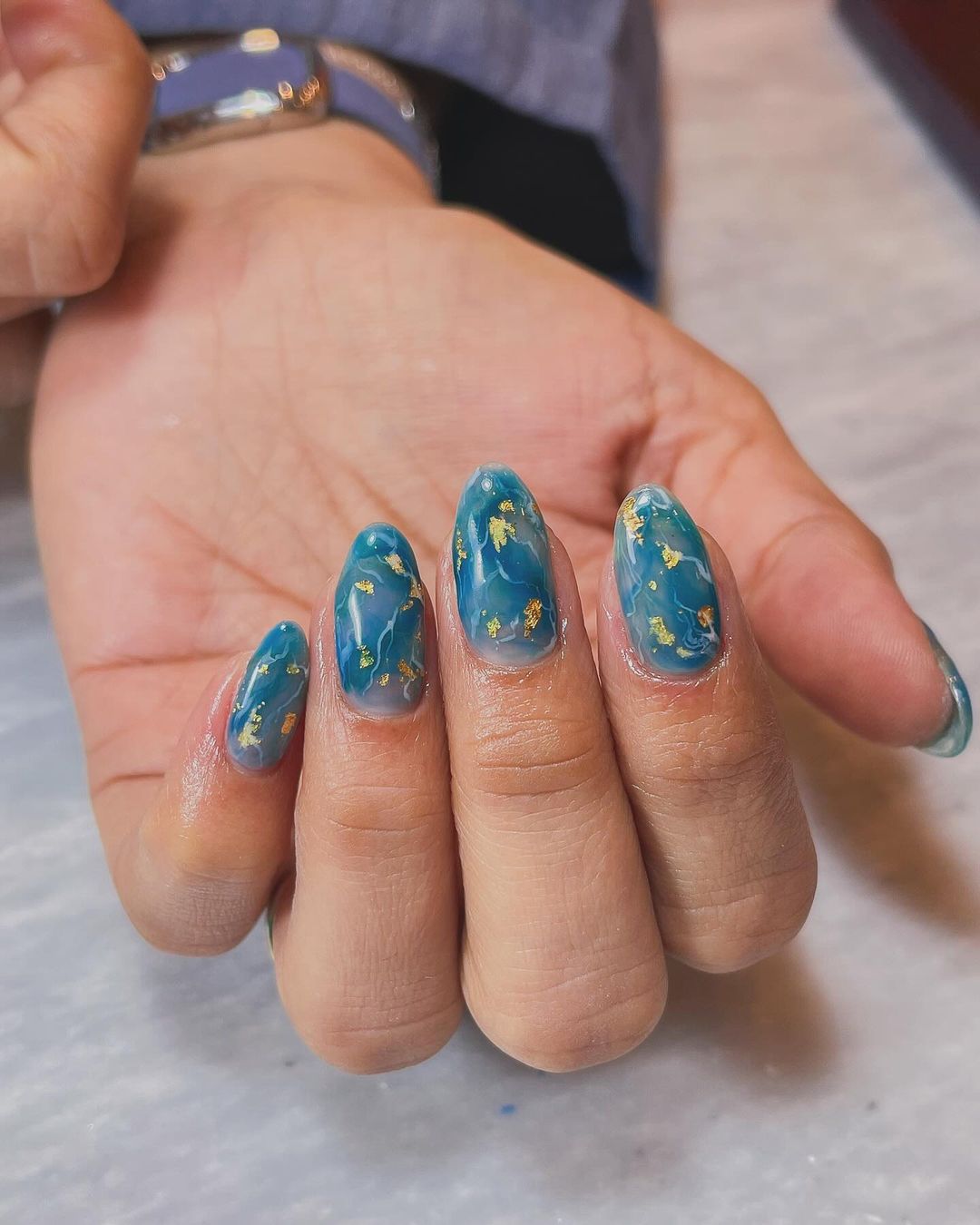 26 Ocean Nails Ideas: Explore Sea-Inspired Art Designs, Summer Colors ...