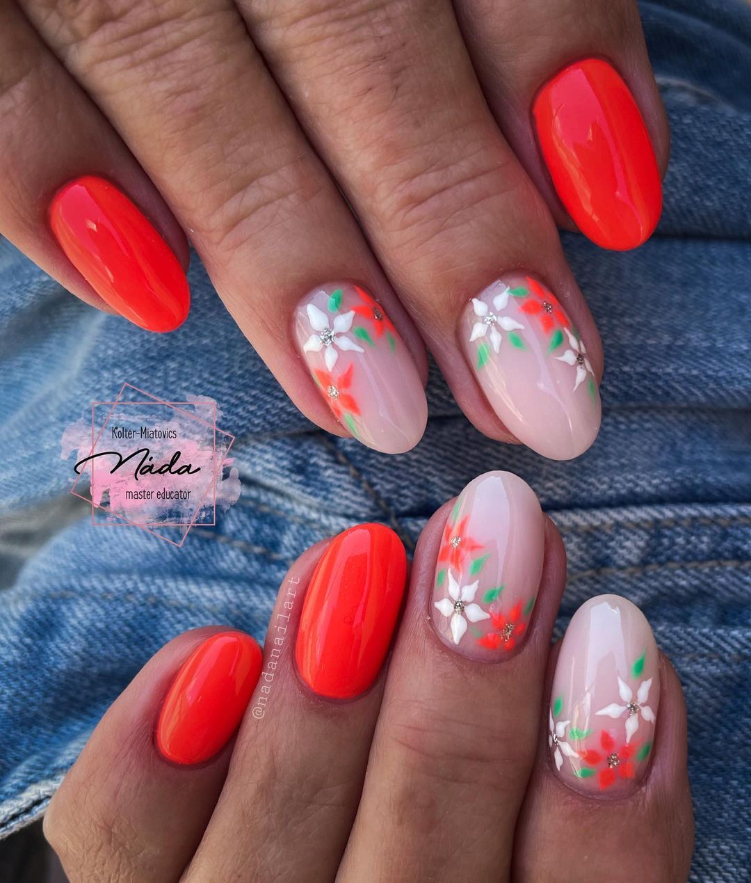 27 Stunning Neon Coral Nails Ideas: From Bright Summer Designs to ...